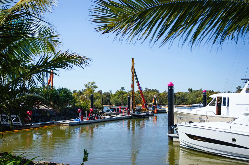 Marine Piling | East Coast Wharf Constructions